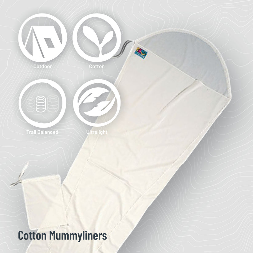 100 Cotton Sleeping Bag Liner for Cozy Travel Comfort | Cocoon – COCOON