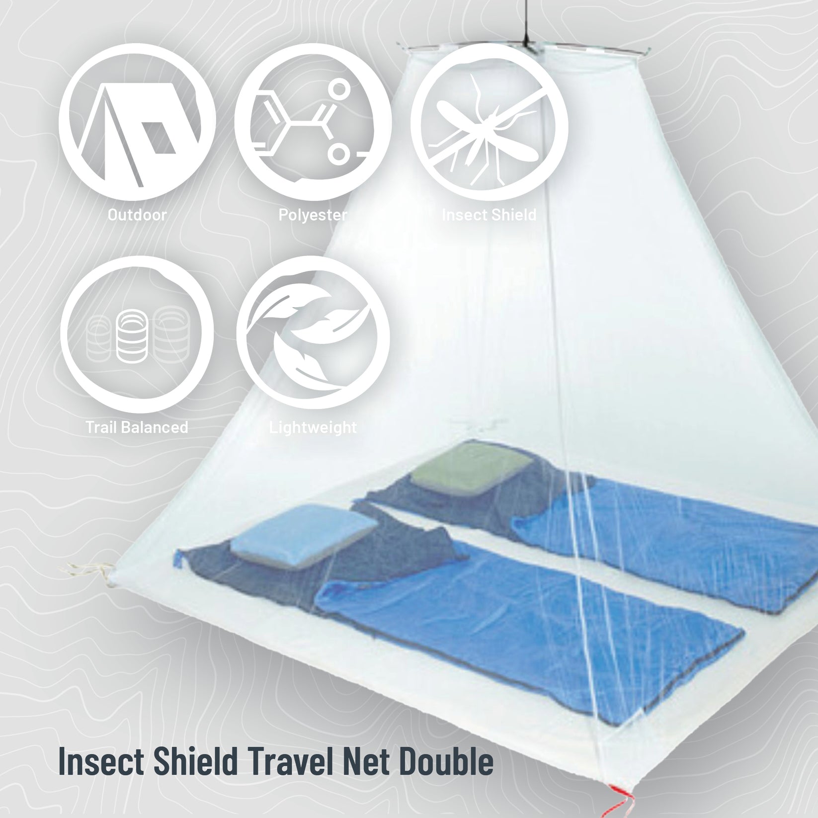 Travel Mosquito Net | Insect Shield® | COCOON