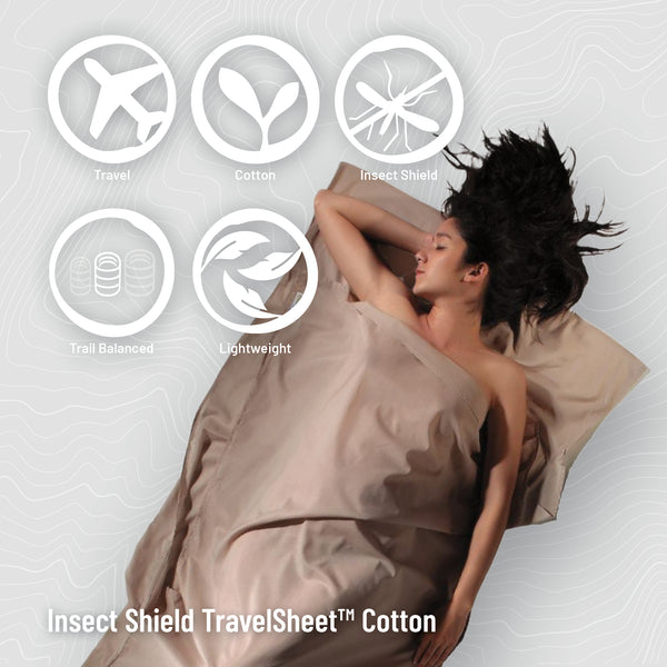 Insect Shield Cotton Liner - Travel Sleep Sack | Cocoon – COCOON