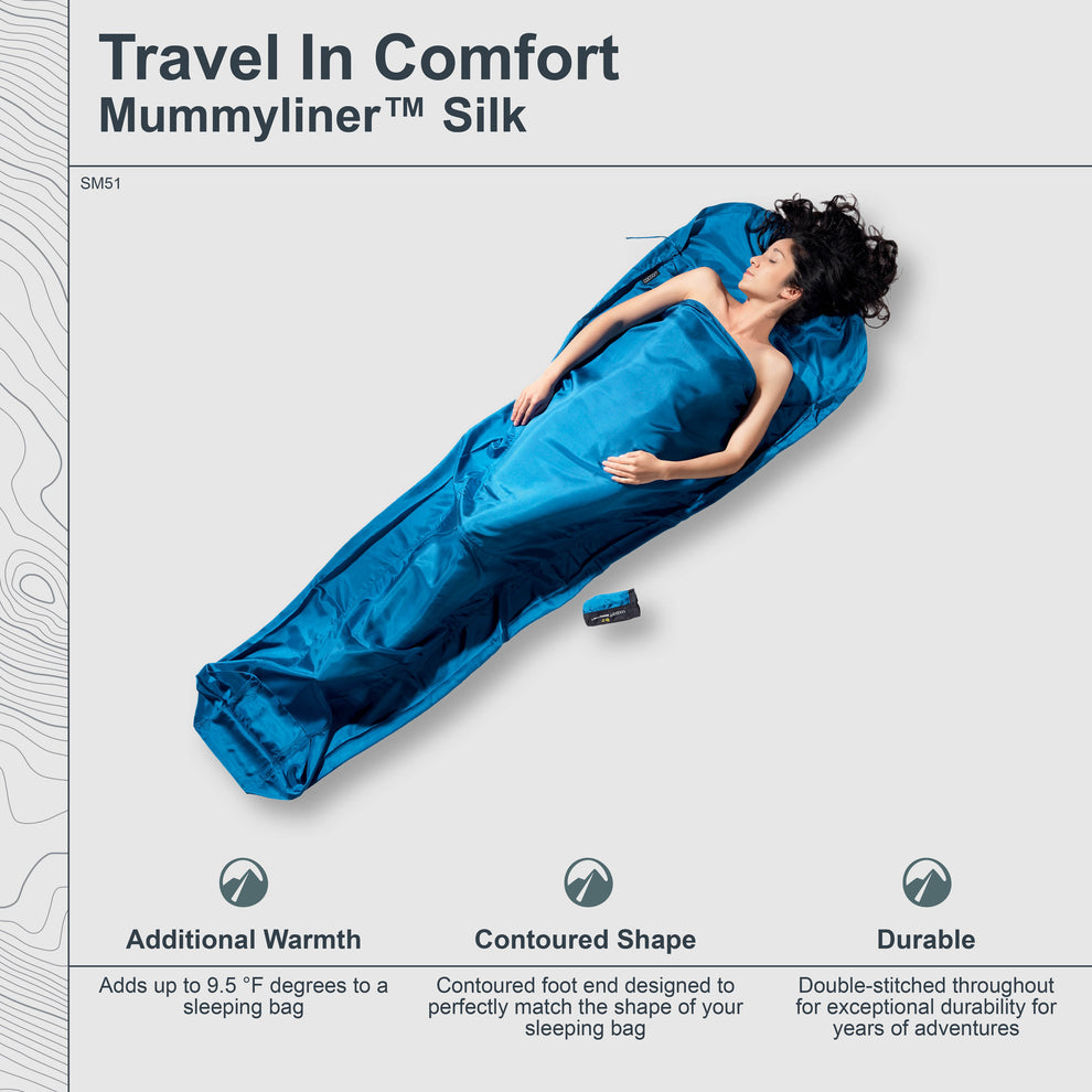 Silk Sleeping Bag Liner | COCOON